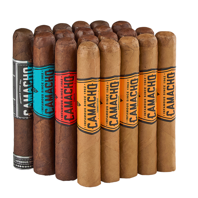 Camacho 20-Cigar Sampler - Meier & Dutch
