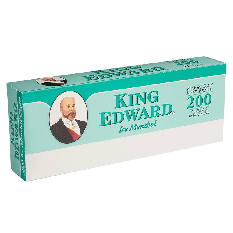 King Edward Filtered Cigarillos Ice Menthol