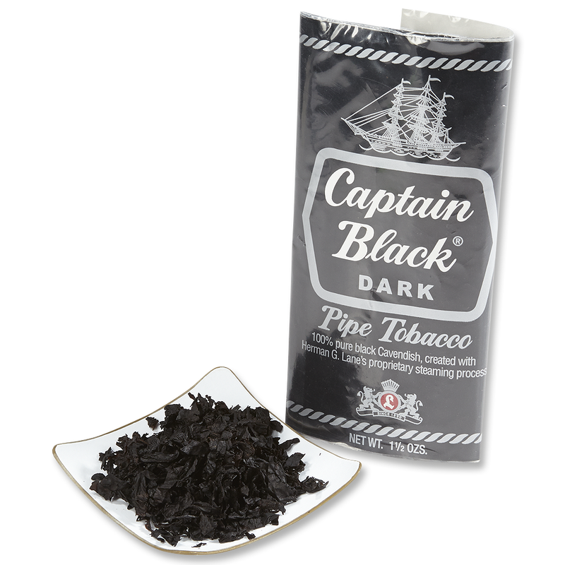 Captain Black Dark Pipe Tobacco - Meier & Dutch