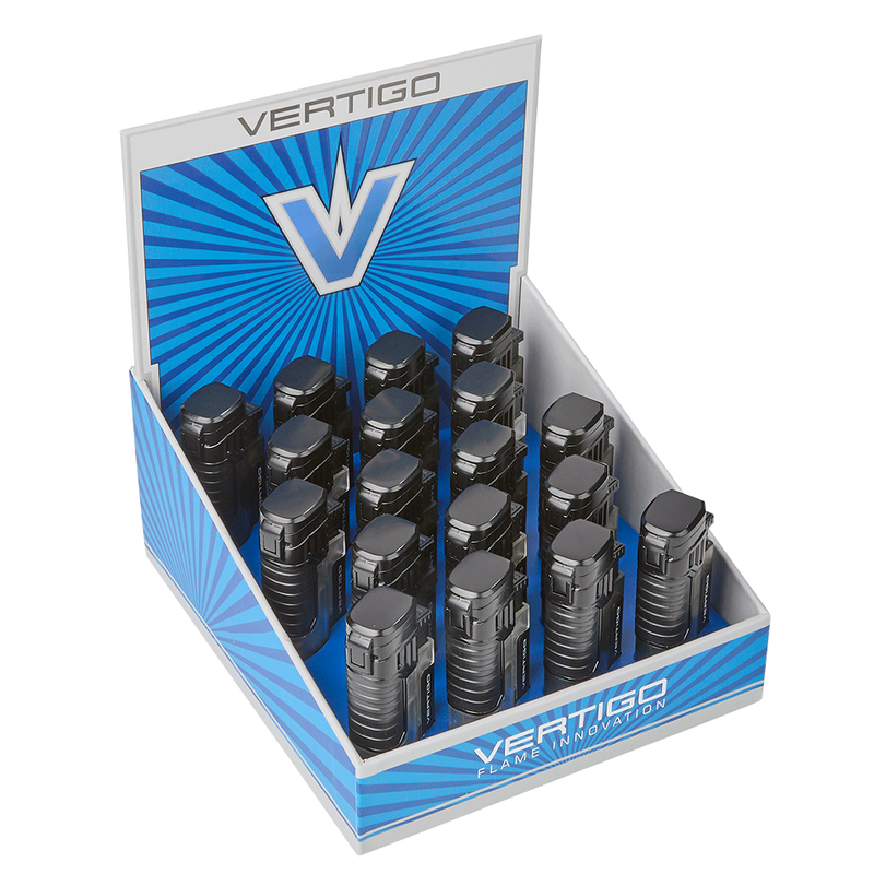 Vertigo Stinger Quad Torch 18-Lighter Display - Meier & Dutch