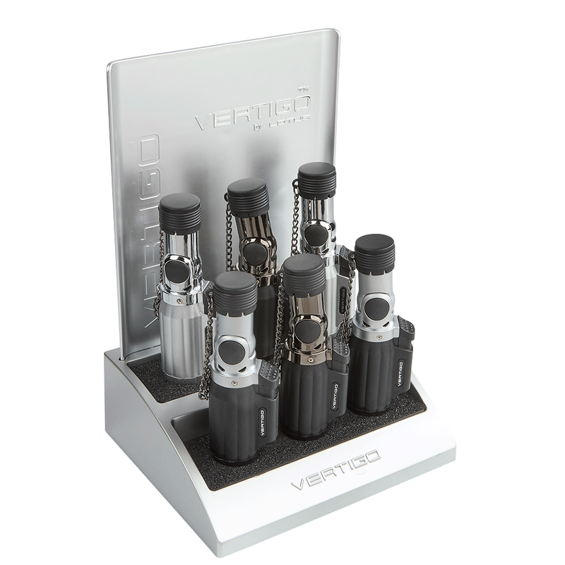 Vertigo Intimidator Quad Table 6-Lighter Display - Meier & Dutch