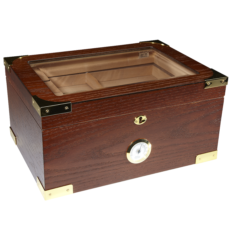 Milano Glass-Top Humidor - Meier & Dutch