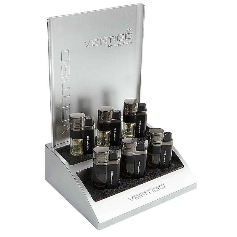 Vertigo Booster Quad Torch 12-Lighter Display - Meier & Dutch